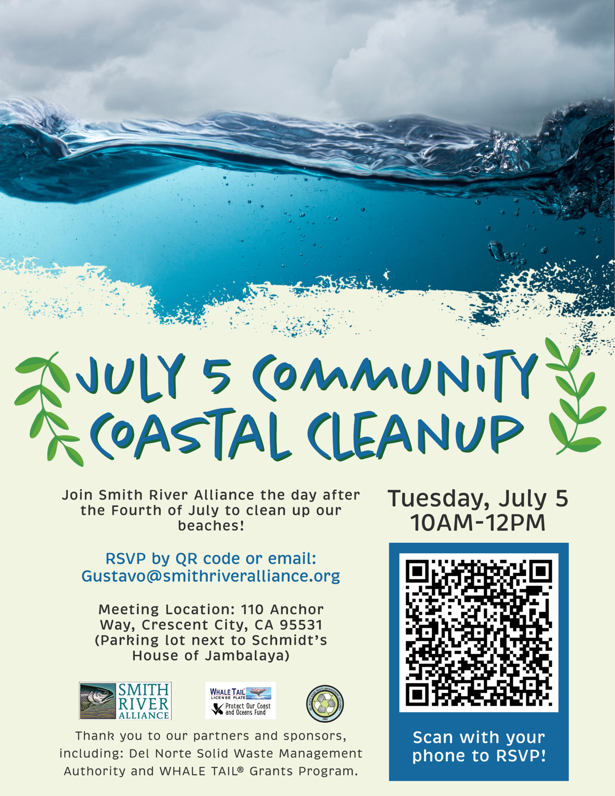 Join us for our next coastal cleanup! Tuesday, July 5. - Smith River ...