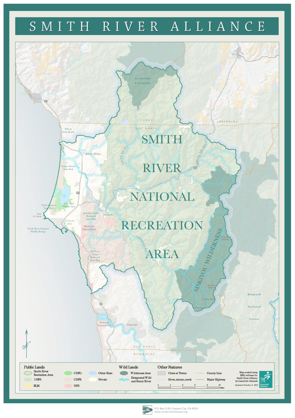 Smith River Watershed Map - Smith River Alliance