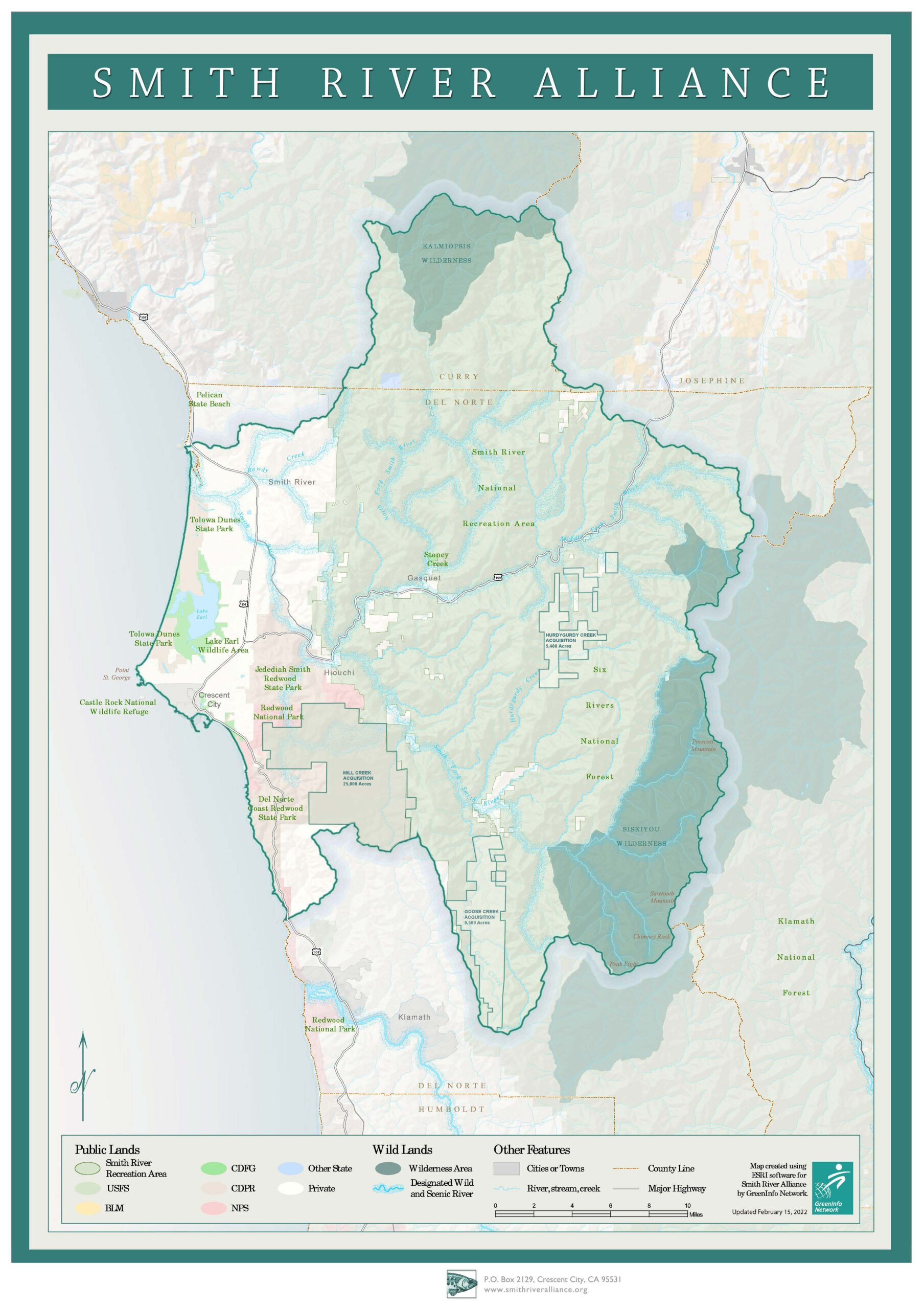 Smith River Watershed Map | Smith River Alliance